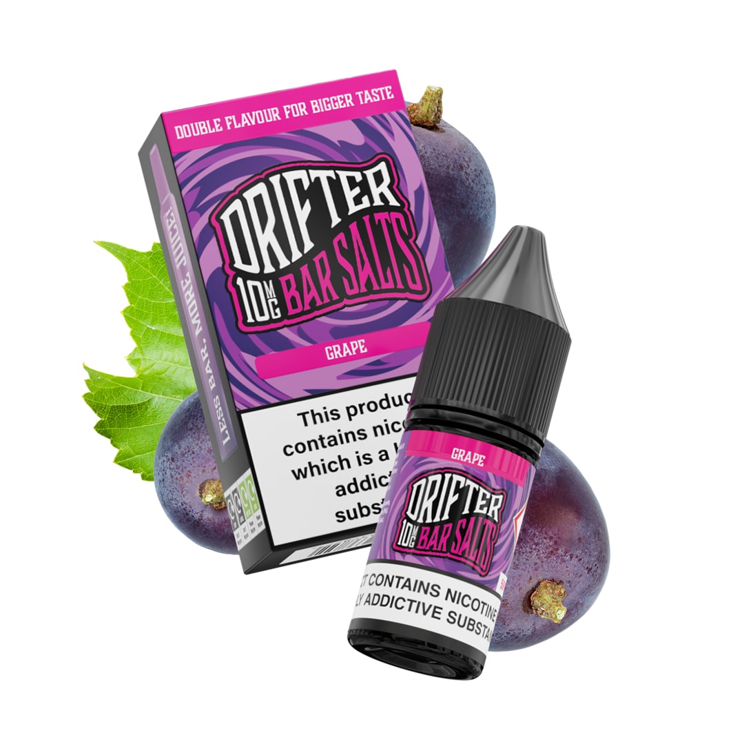 Drifter Bar Salts | Apple Peach 10ml | From £3.49