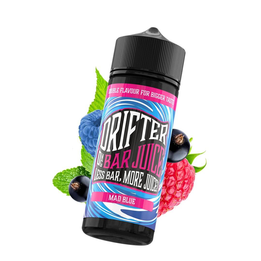 Drifter Vape | Mad Blue 120ml Shortfill